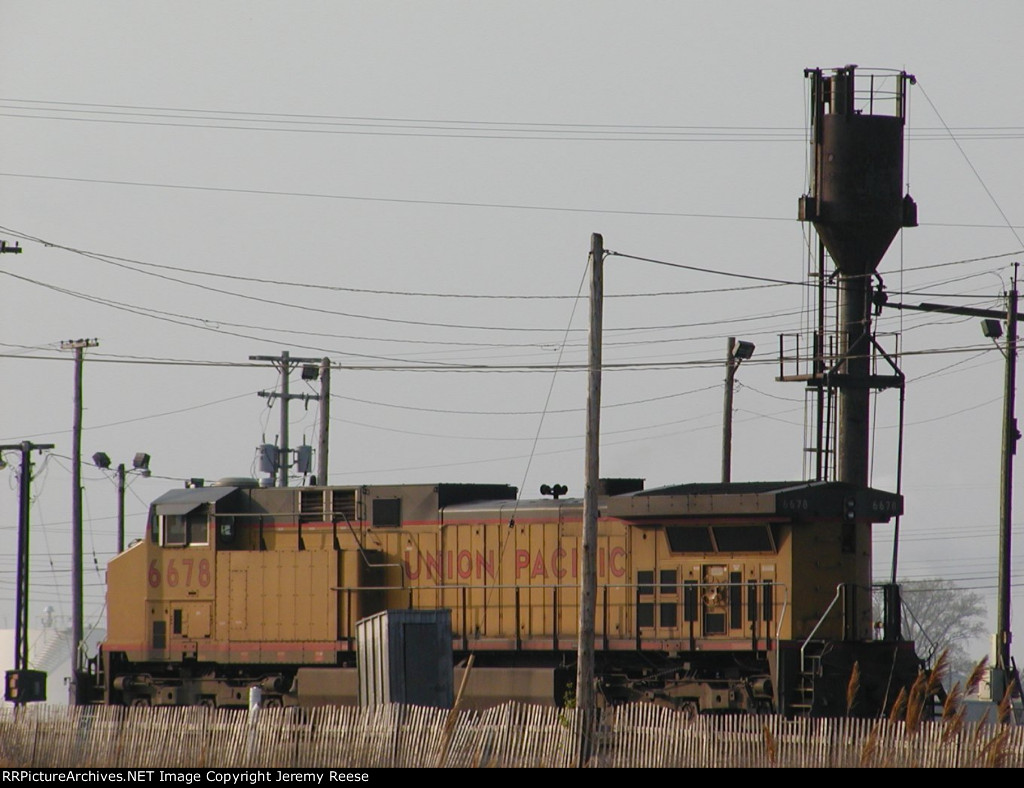 UP 6678 coal power NGB Yard